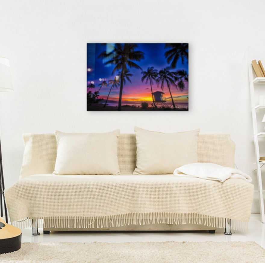 Blue North Shore Sunset – Chas Beasley Photography